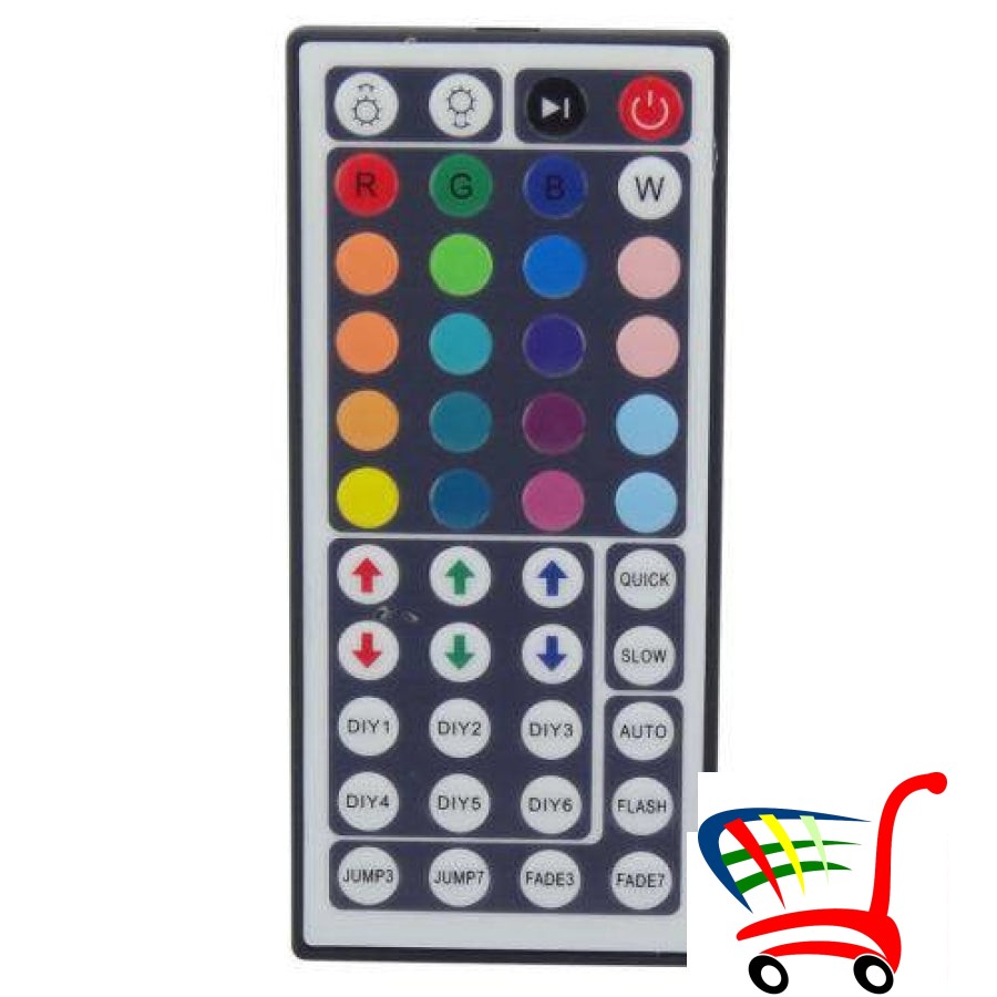 Led trake 10m RGB/daljinski - Led trake 10m RGB/daljinski - BumBum Shop