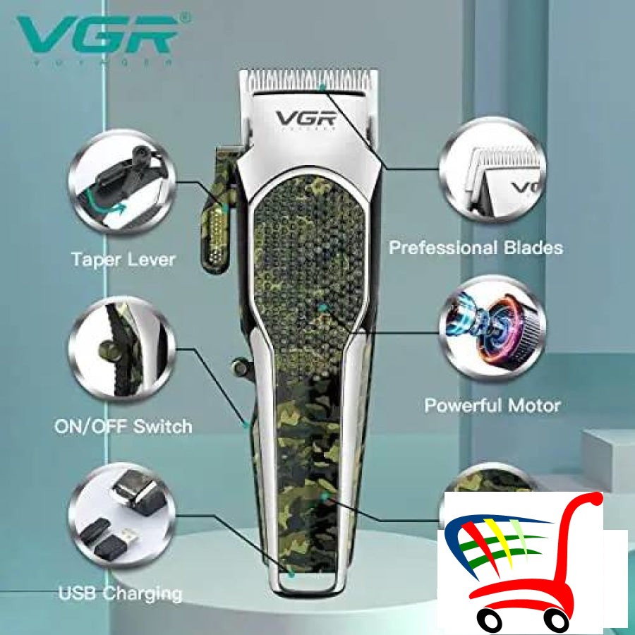 MAŠINICA za šišanje VGR V-299 - MAŠINICA za šišanje VGR V-299 - BumBum Shop