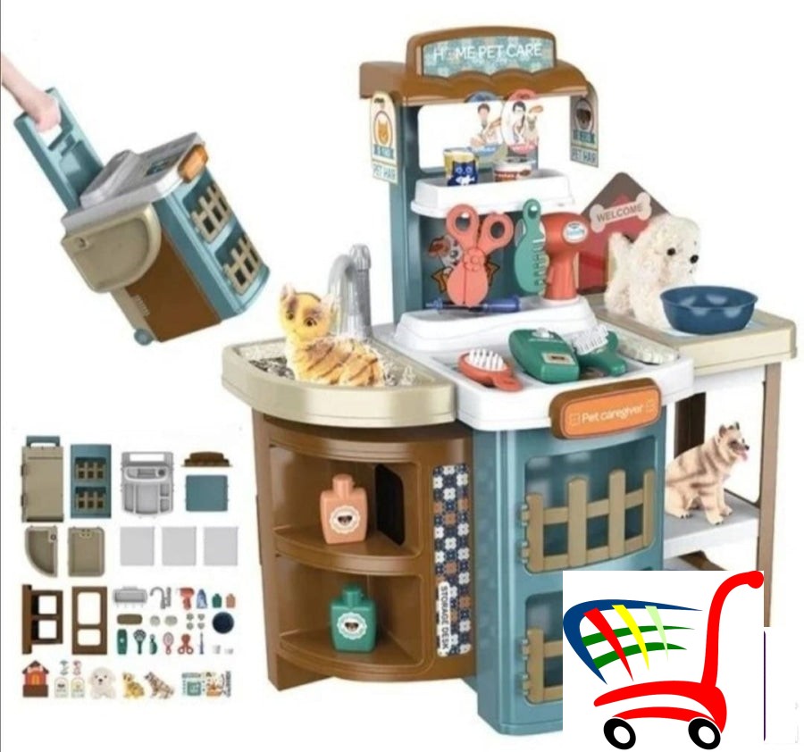 Salon za ljubimce veliki set - Salon za ljubimce veliki set - BumBum Shop