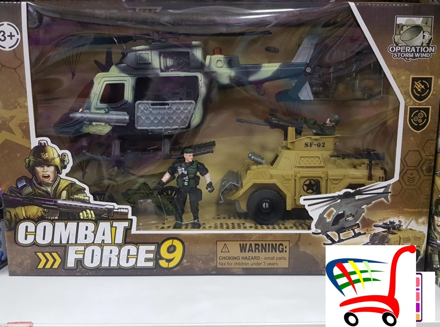 Set Combat force 9 - () - Set Combat force 9 - () - BumBum Shop